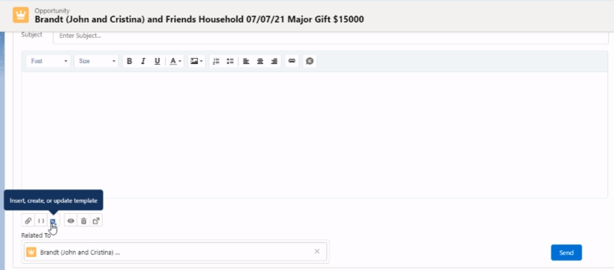 Donation Management QRG - Pledge Payment Reminders
