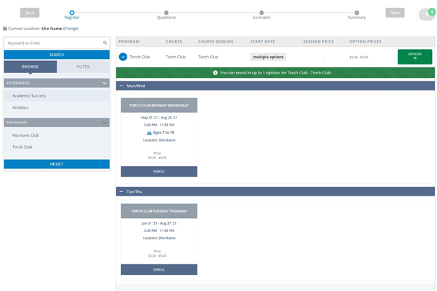 Program Management: Overview of Registered Programming and Ad Hoc Programming