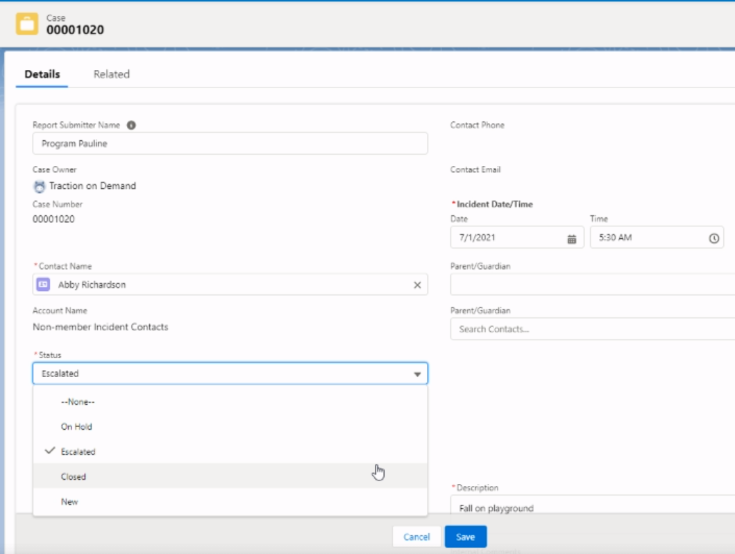 Incident Management QRG - Closing an Incident Case