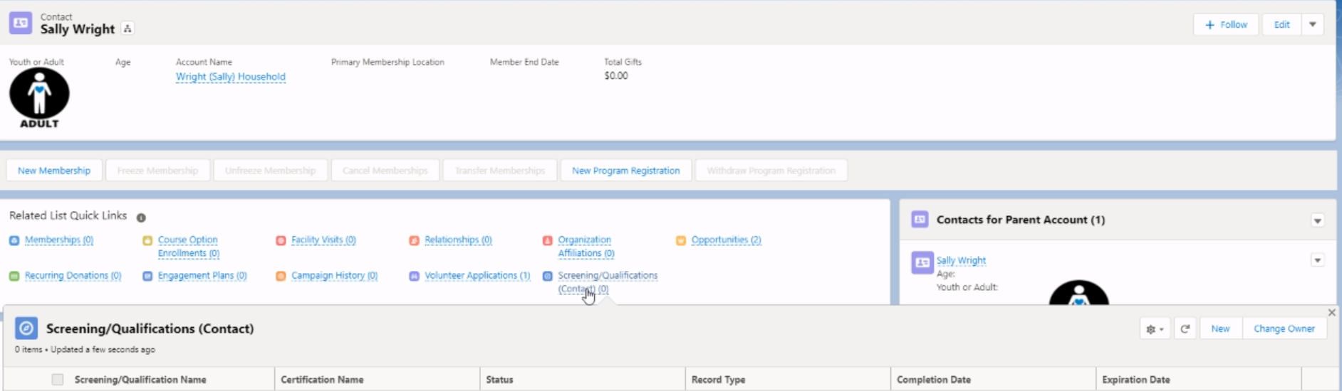 Volunteer Management QRG - Processing Online Applications