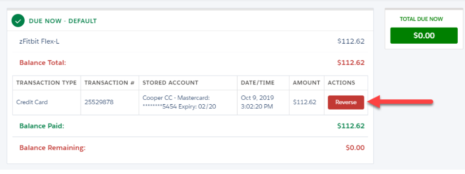 Member Management Finance Concepts and Processes: Reversing a Point of ...
