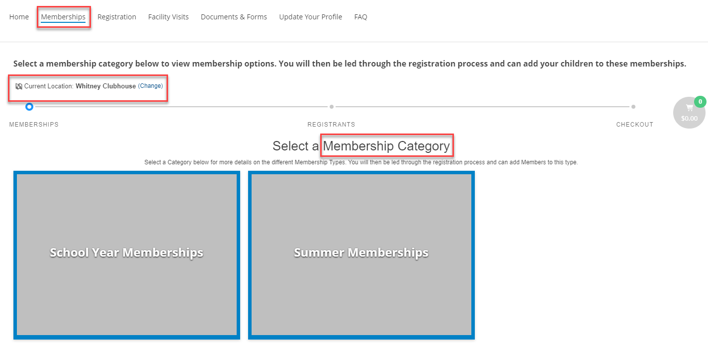 Memberships Overview