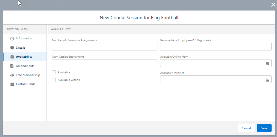 How to build a registered program: Part 3 – Courses, Course Sessions ...
