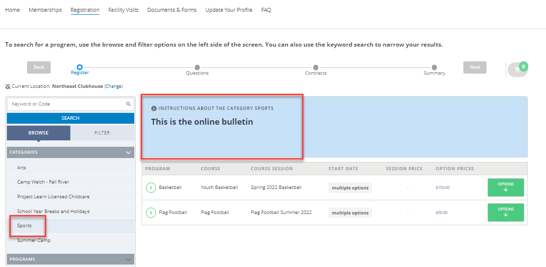 How to build a registered program: Part I – Session, Program Category ...