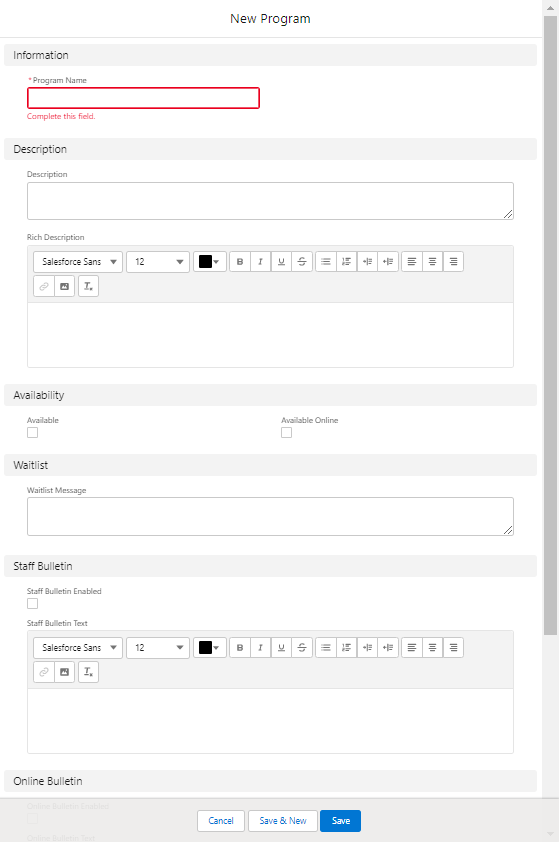 How to build a registered program: Part I – Session, Program Category ...