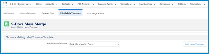 Memberships QRG - BGC Staff Member: Bulk Printing Membership Cards