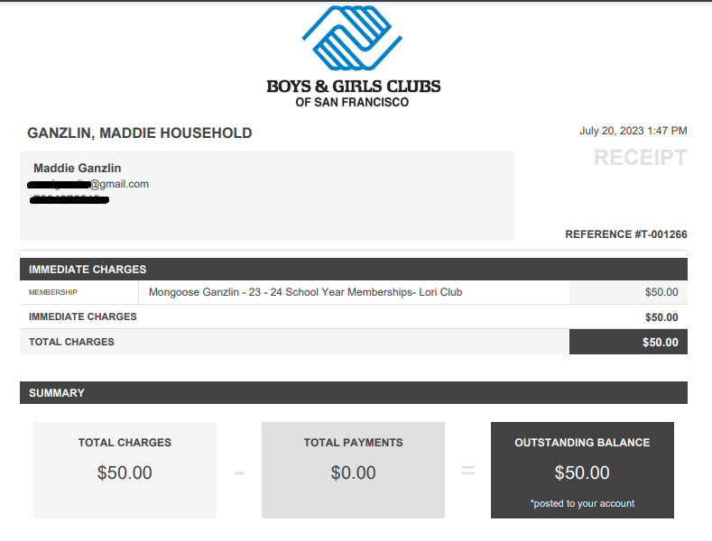 How Parents Can Print Receipts from the Parent Portal
