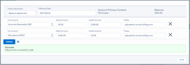 Member Management Finance Concepts and Processes: GL Adjustments ...