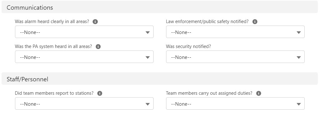 Overview of Log - Forms