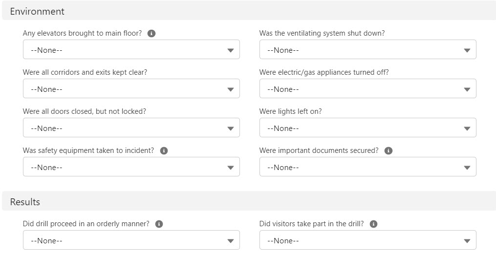 Overview of Log - Forms
