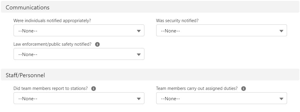 Overview of Log - Forms