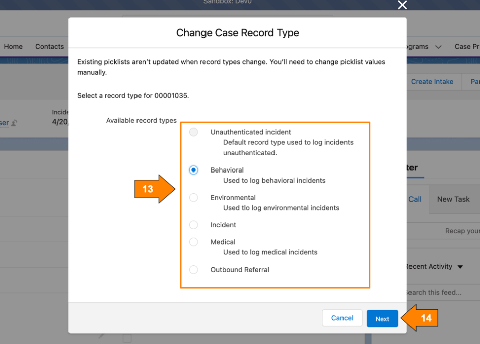 How to Edit an Incident from the Case Queue