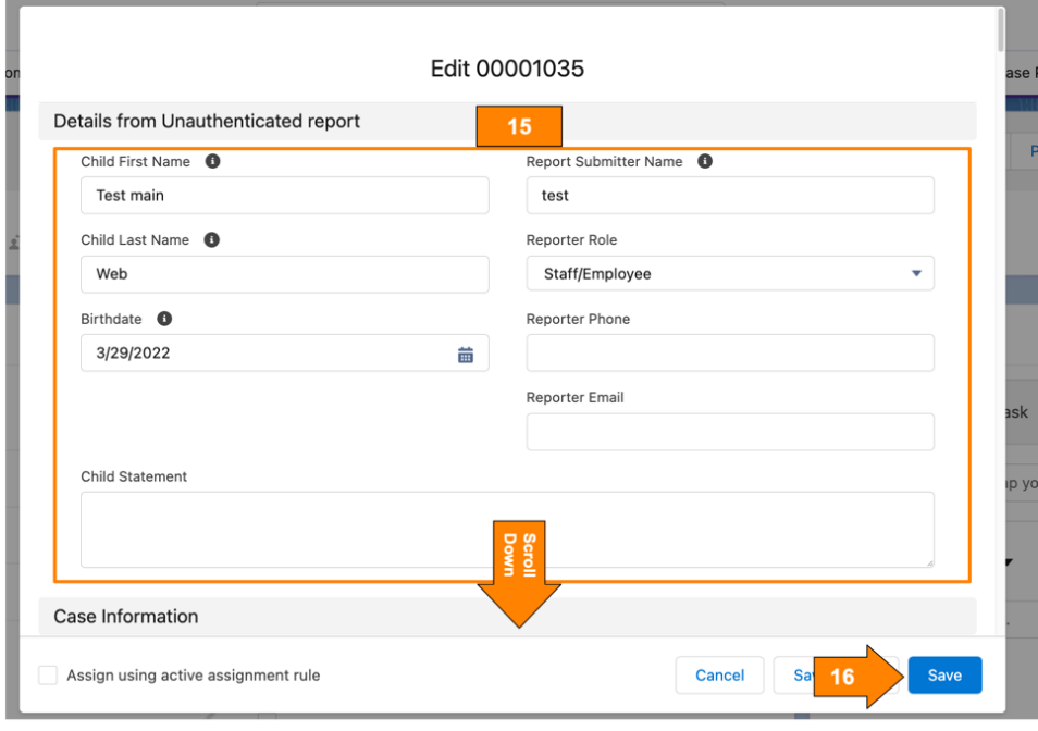 How to Edit an Incident from the Case Queue