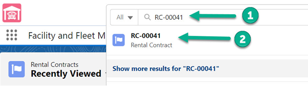 How to find my Rental