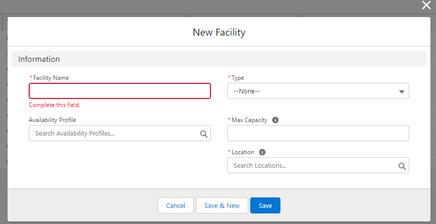 Facilities: Overview & How to Add a New Facility