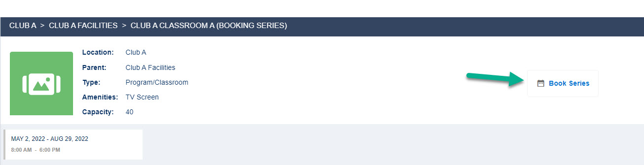 How to create Admin and Maintenance Bookings: From Facilities Search