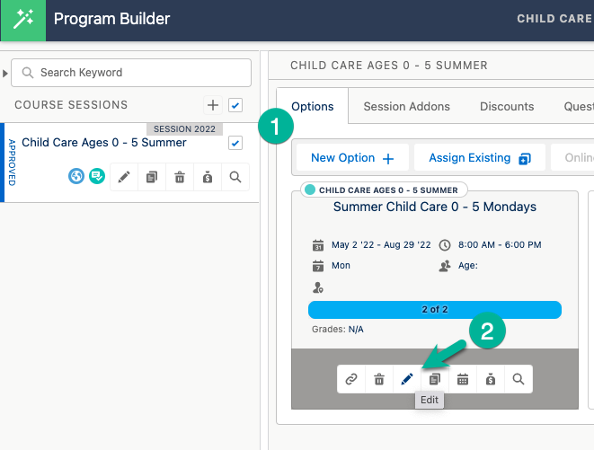 How to Set Up Program Waitlists