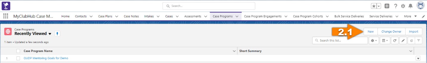 How to Create a Case Program