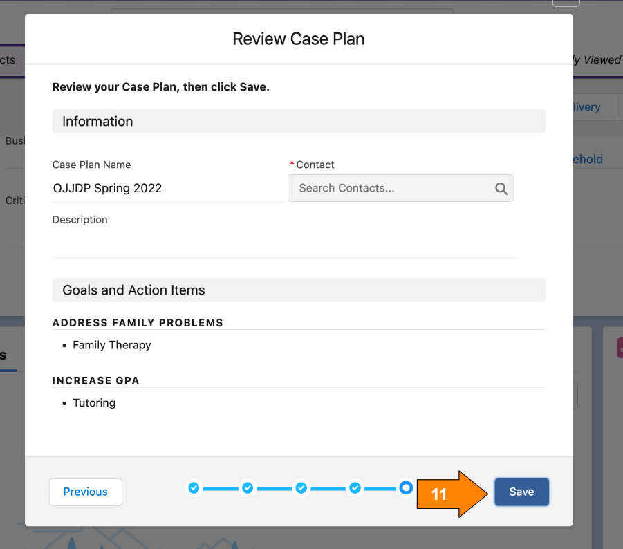 How to Assign a Case Plan