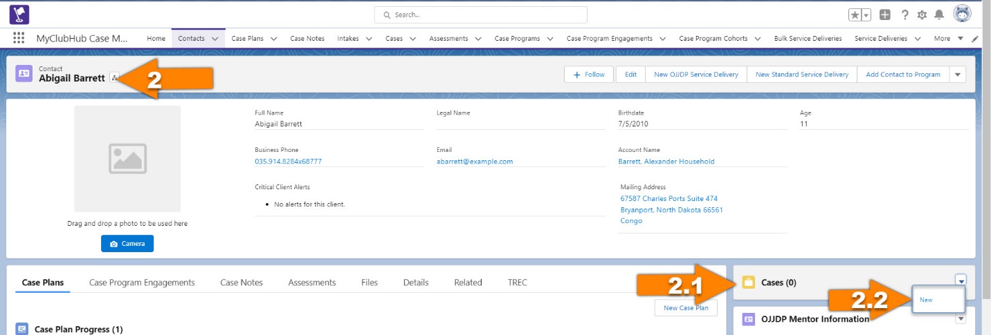 How to Create an Outbound Referral Case