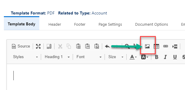 Embed Images into S-Docs Template