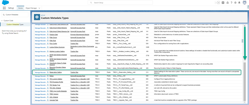 Updating Your Reservation Timers
