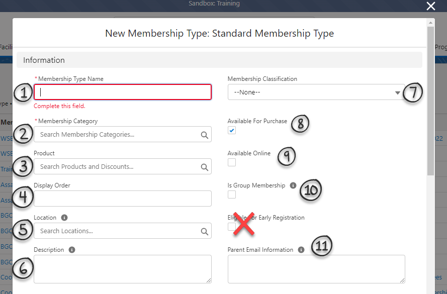 Membership Types