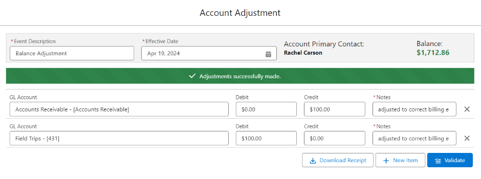 Member Management Finance Concepts and Processes: GL Adjustments ...