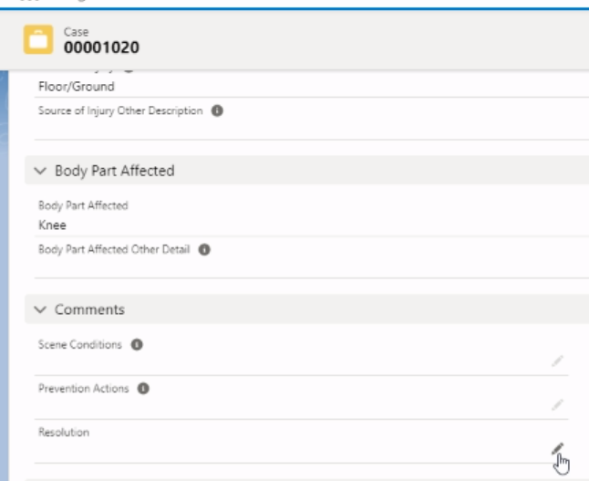 Closing an Incident Report