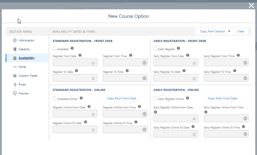 How to build a registered program: Part 3 – Courses, Course Sessions ...